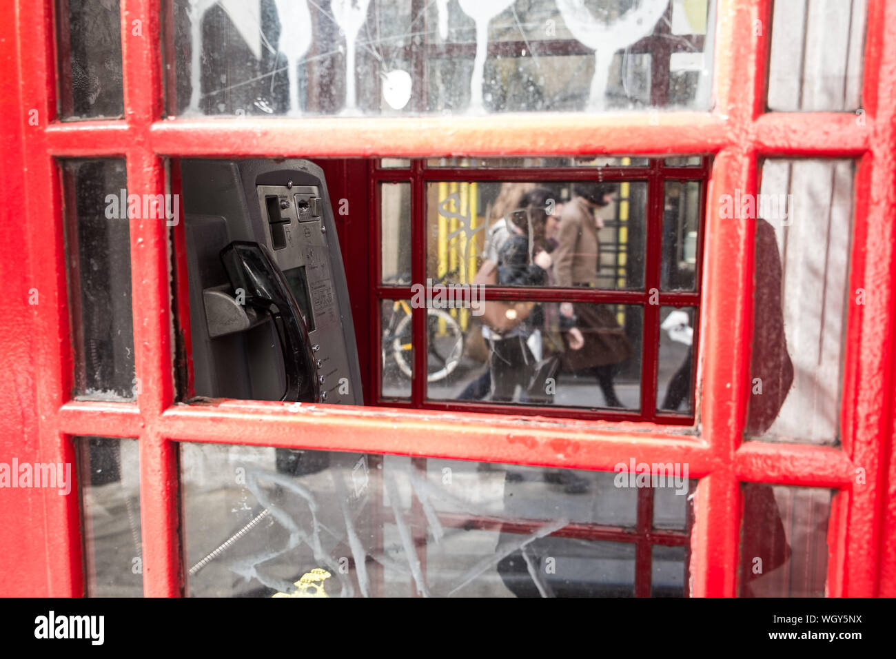 Broken booth hi-res stock photography and images - Alamy
