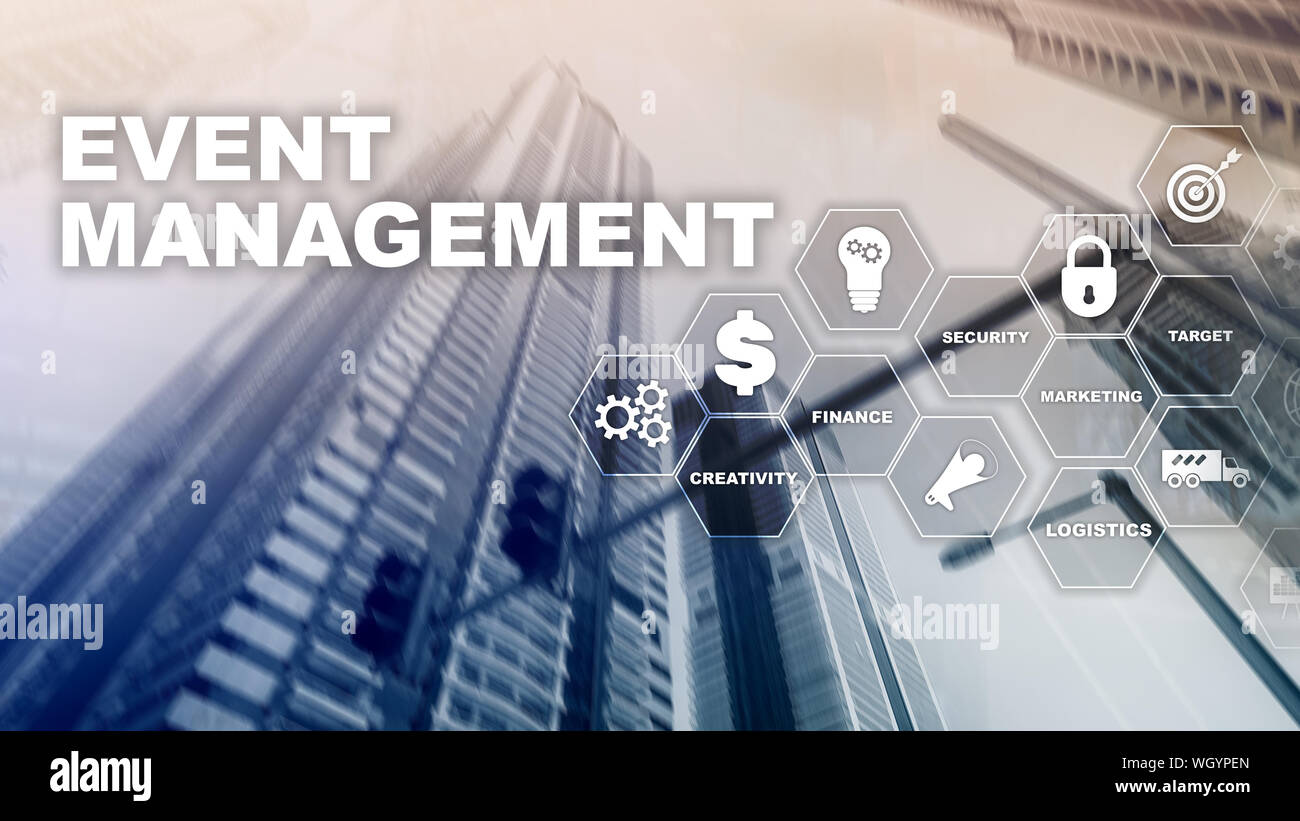 Event management Concept. Event management flowchart. Event management ...