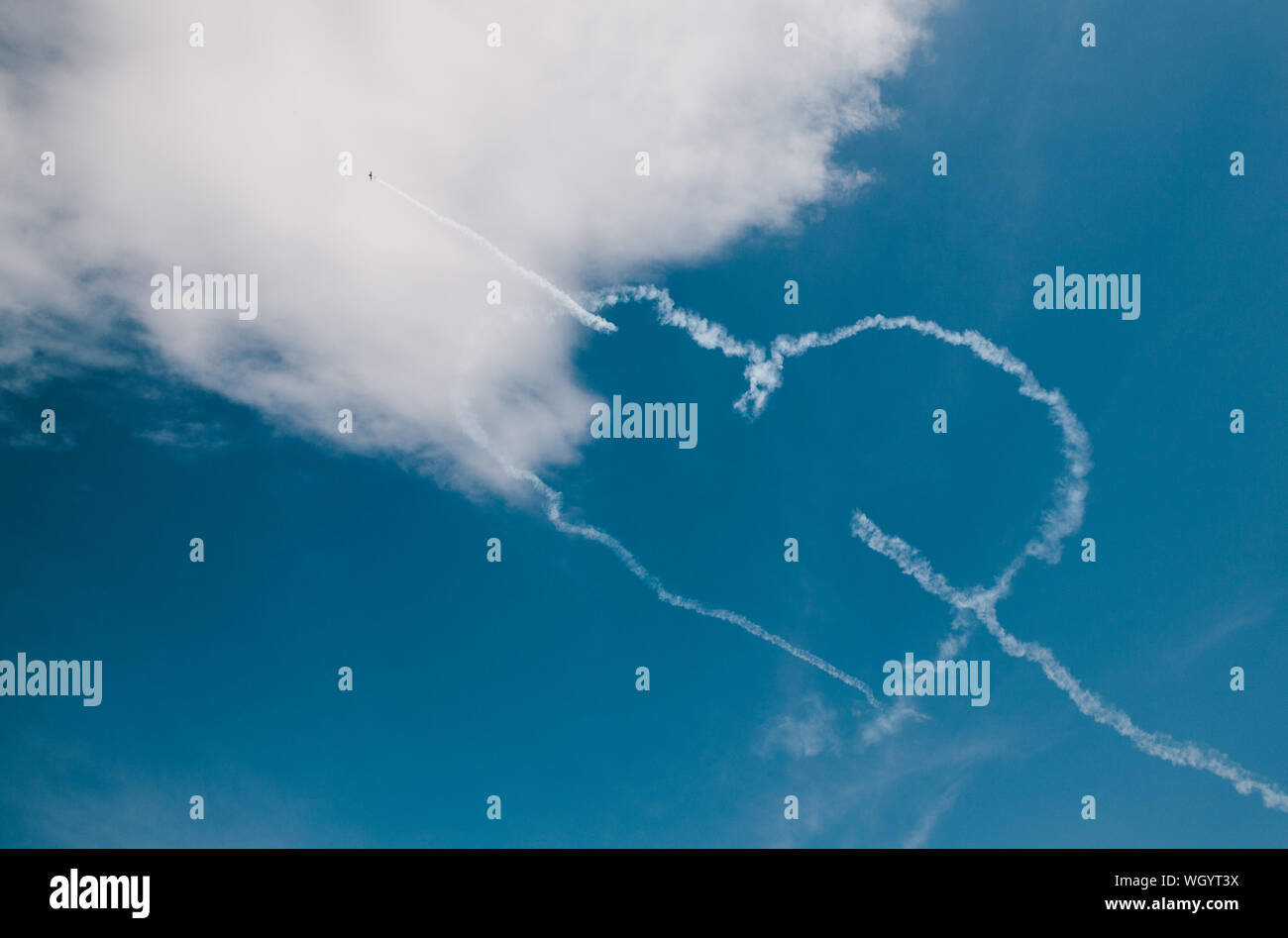 Heart trail hi-res stock photography and images - Alamy
