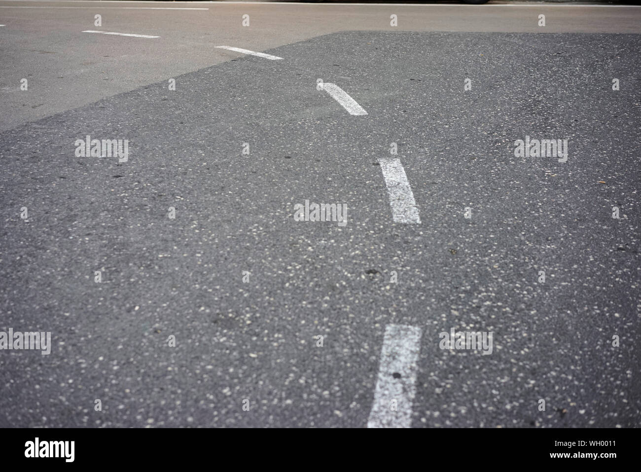 Markings road markings hi-res stock photography and images - Alamy
