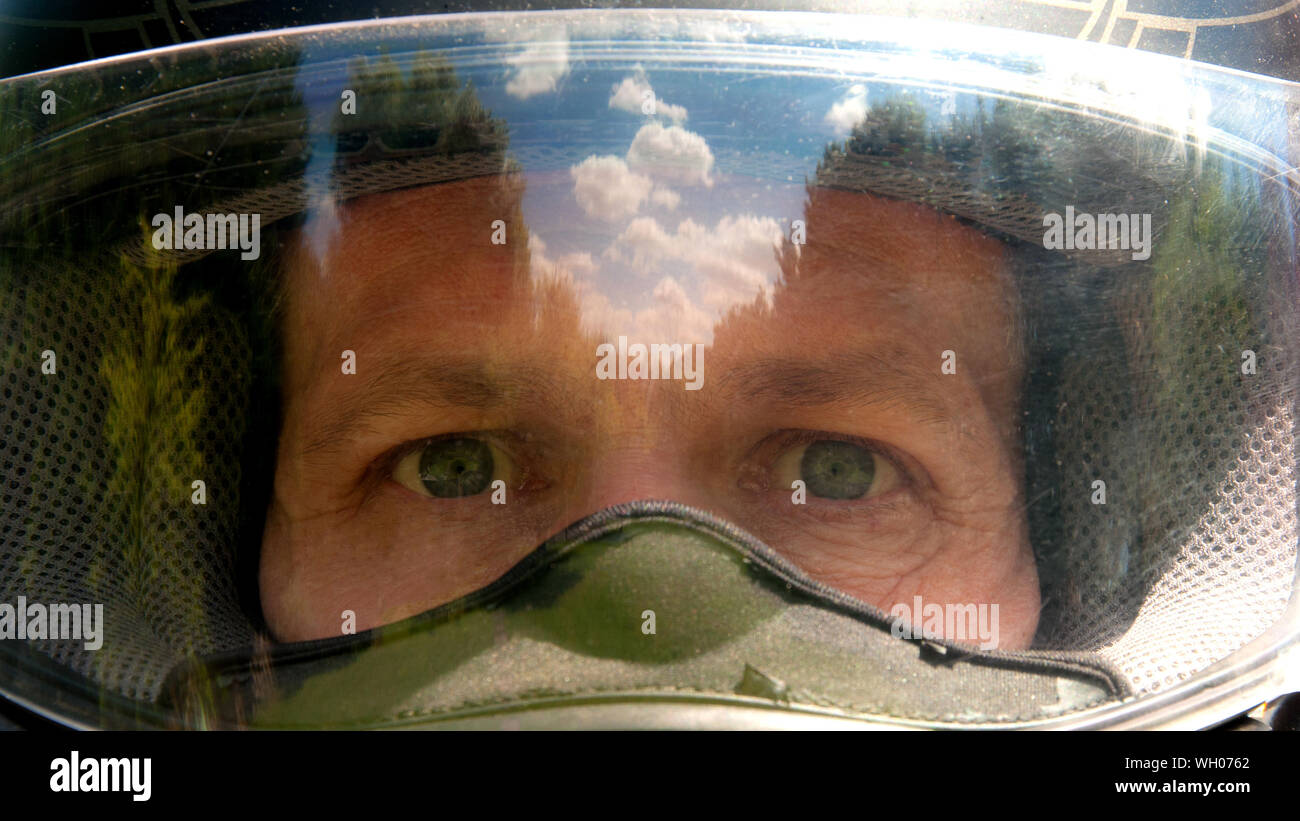 Wearing helmet hi-res stock photography and images - Alamy