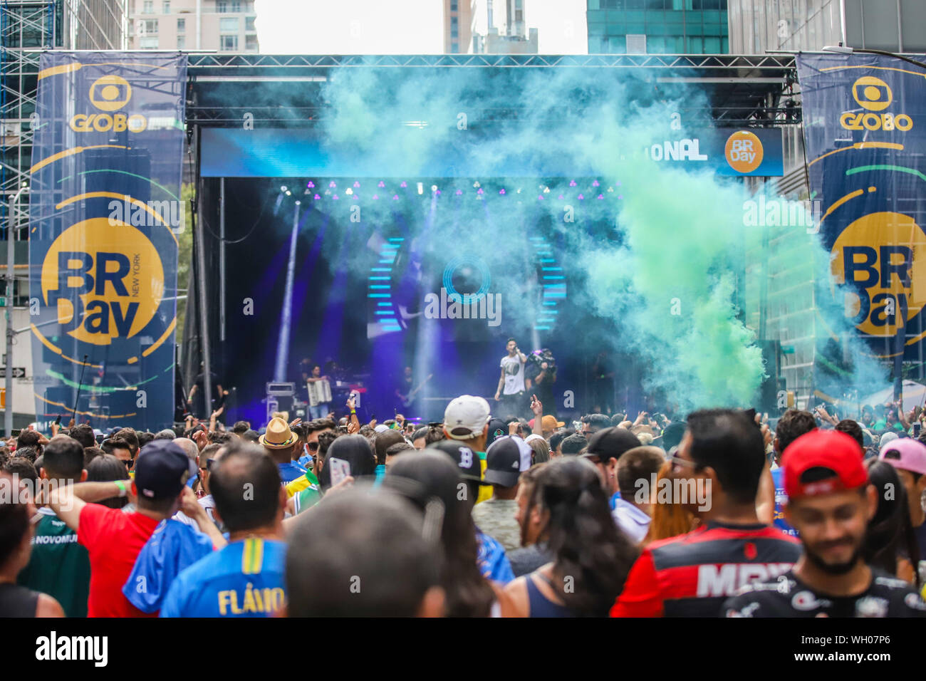 New York, New York, USA. 1st Sep, 2019. Brazilian Day (BRDay) in New ...