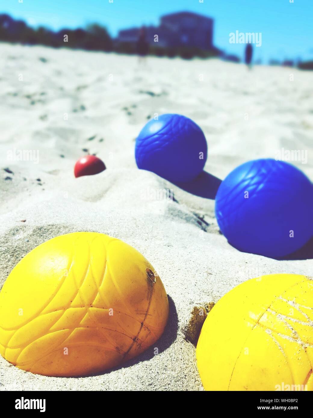 Petanque beach hi-res stock photography and images - Alamy