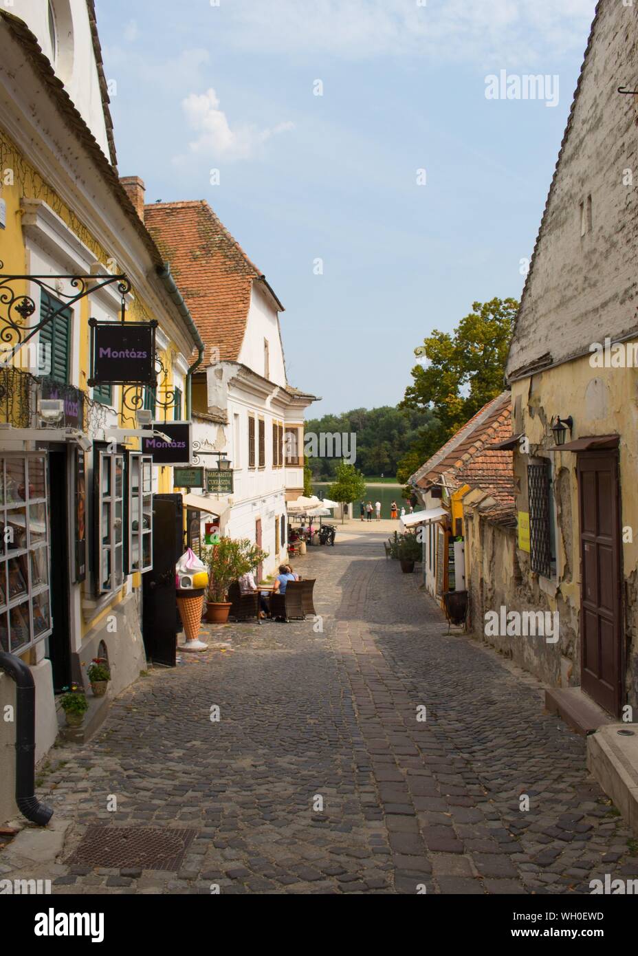 Szentendre, a Danube riverside town Stock Photo - Alamy