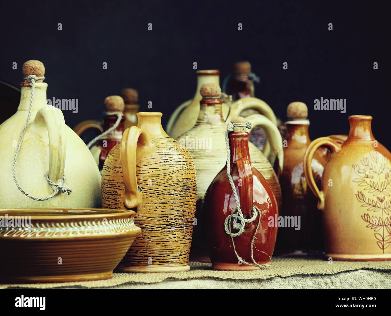 Ceramic containers hi-res stock photography and images - Alamy