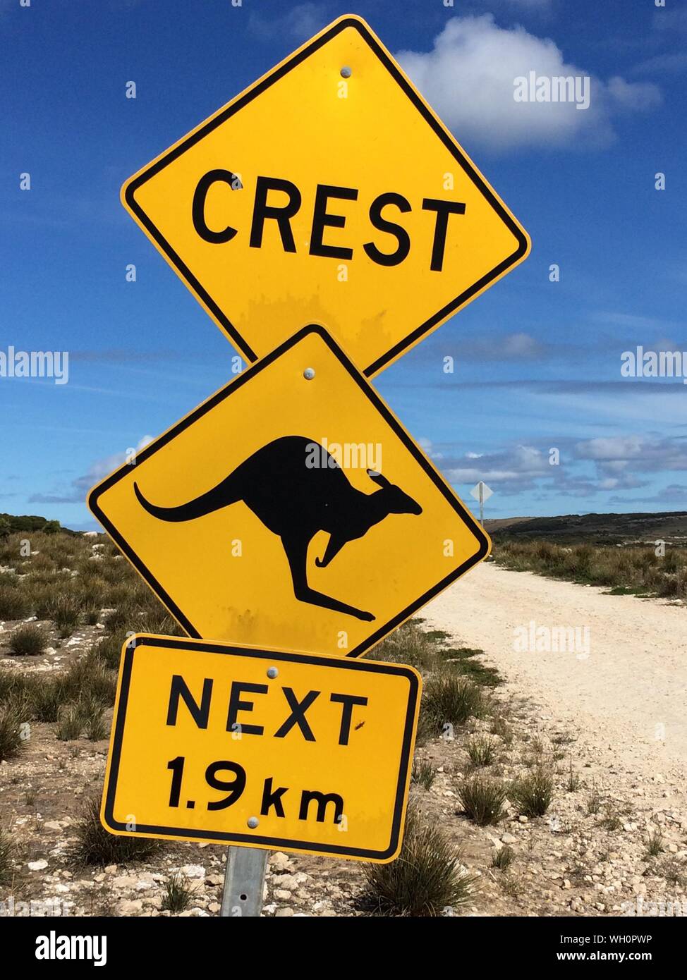 Desert warning signs hi-res stock photography and images - Alamy