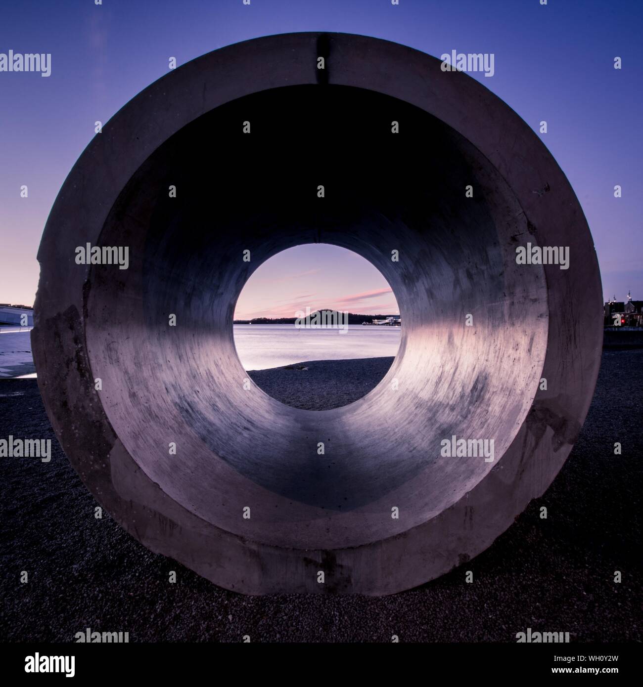 Beach pipe hi-res stock photography and images - Alamy