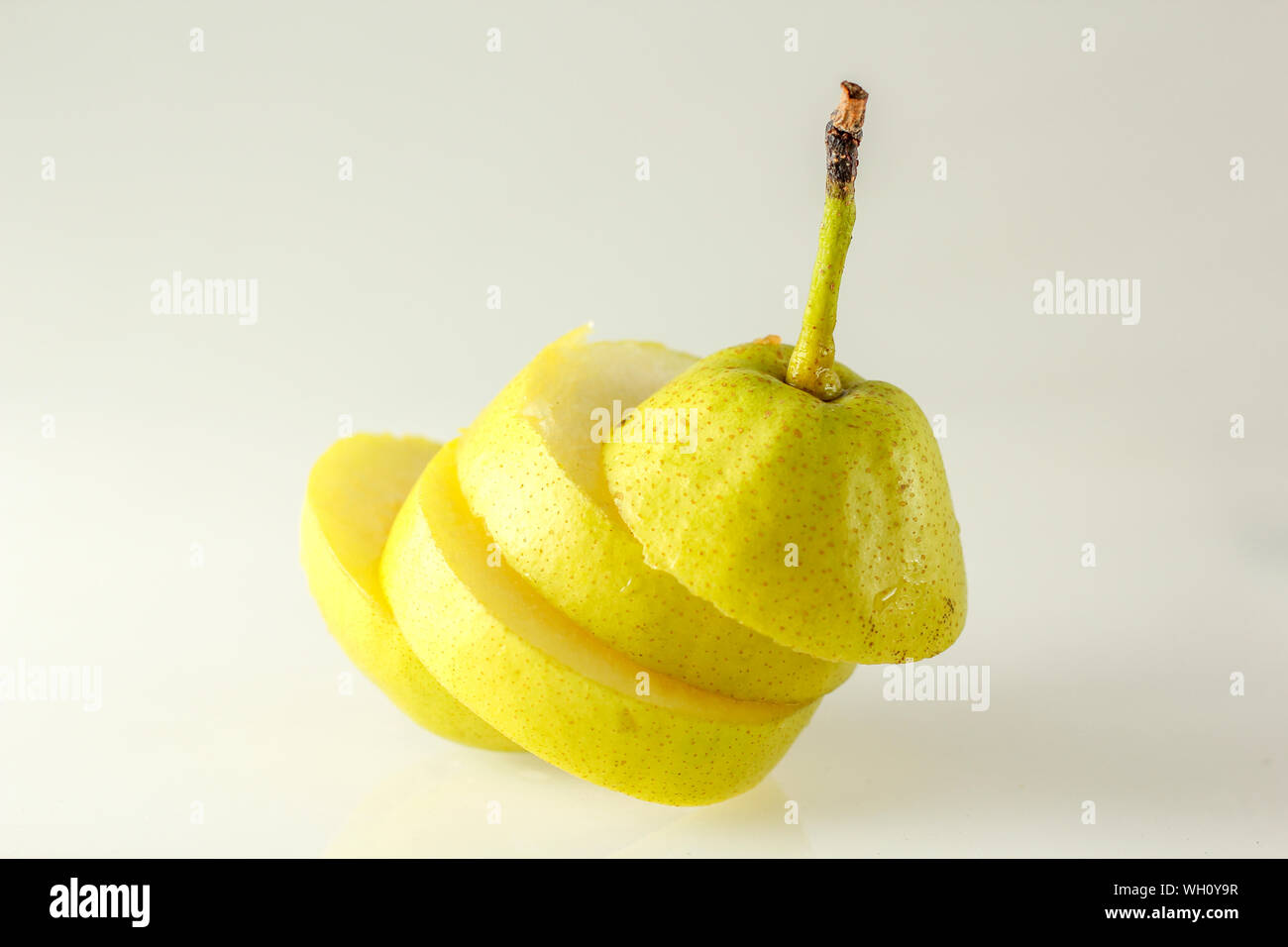 Pear sliced cut out hi-res stock photography and images - Alamy