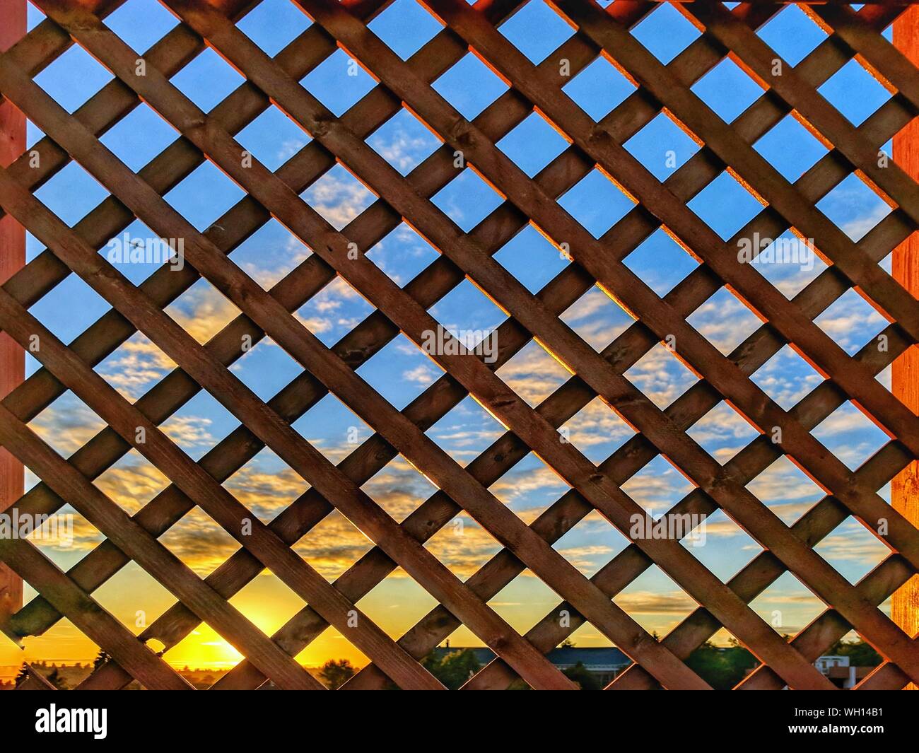 Diamond shape shaped window hi-res stock photography and images - Alamy
