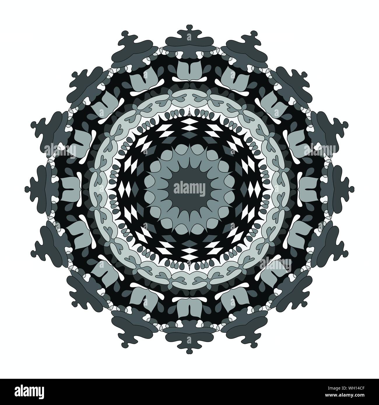 Mandala, tribal ethnic ornament. vector illustration Stock Vector Image ...