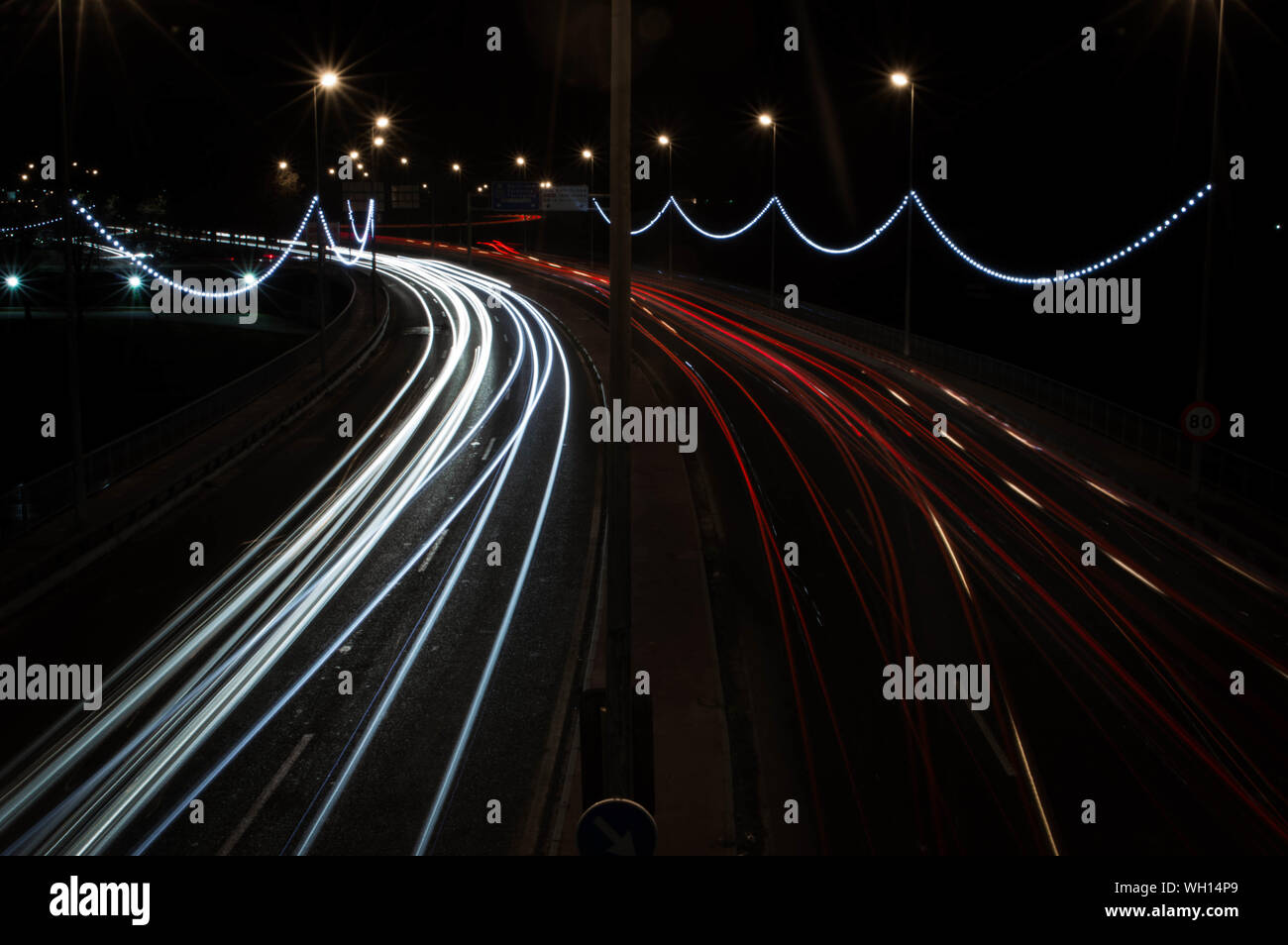 Highway night hi-res stock photography and images - Alamy