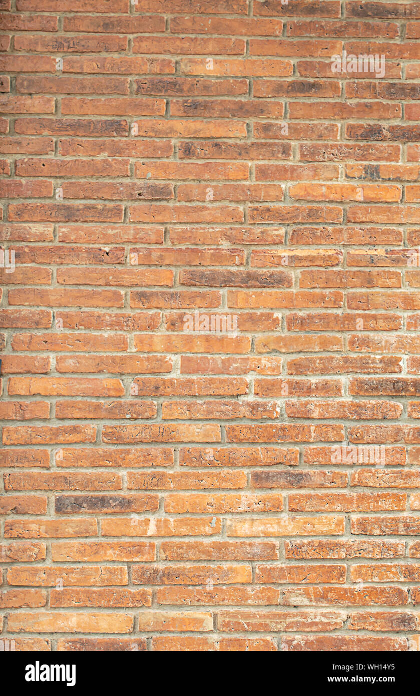 Striped brick walls is used as the background Stock Photo - Alamy