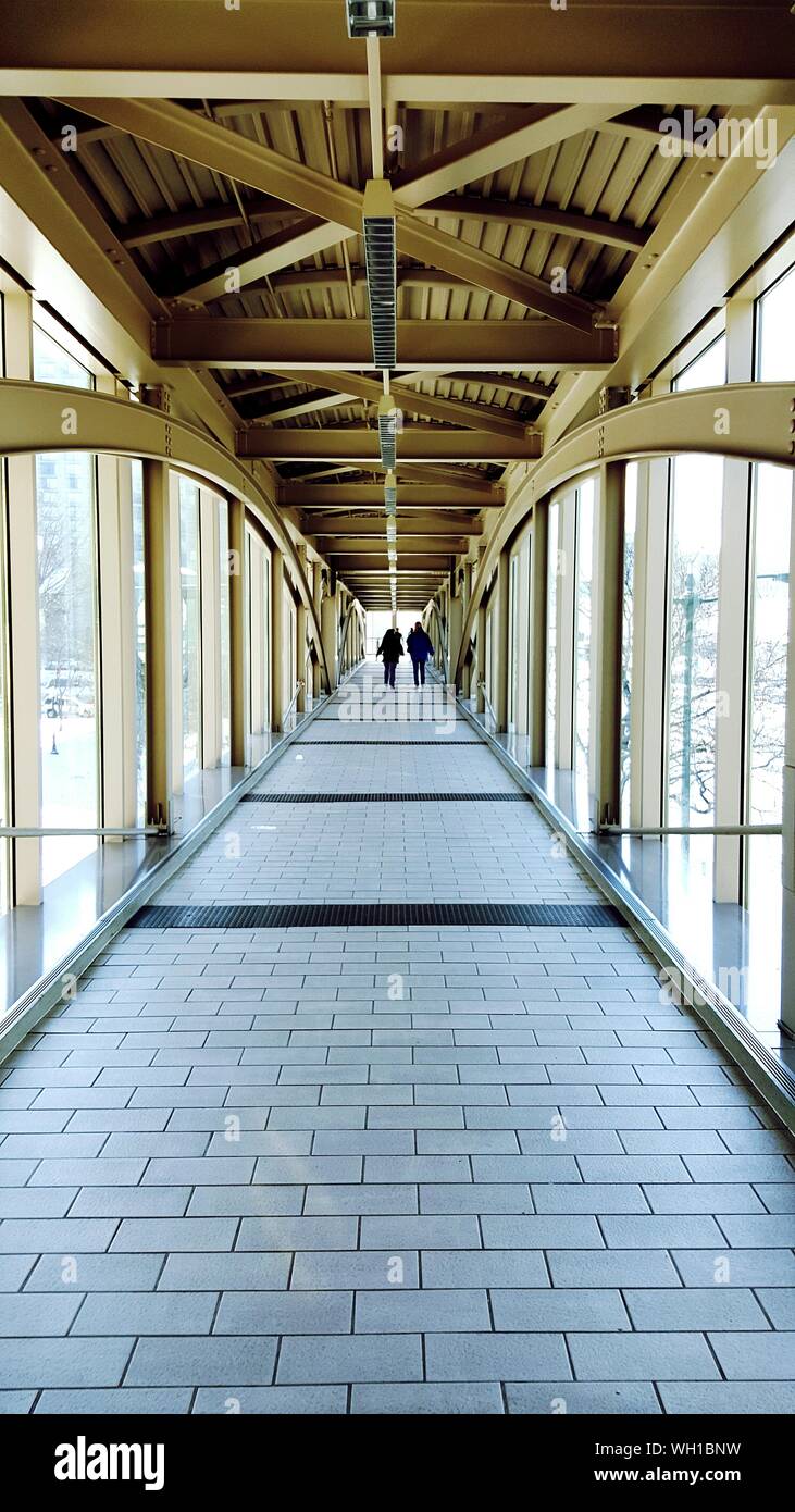 People Walking Covered Bridge High Resolution Stock Photography and ...