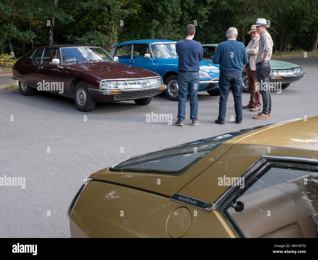 Citroen Car Club meet Stock Photo - Alamy