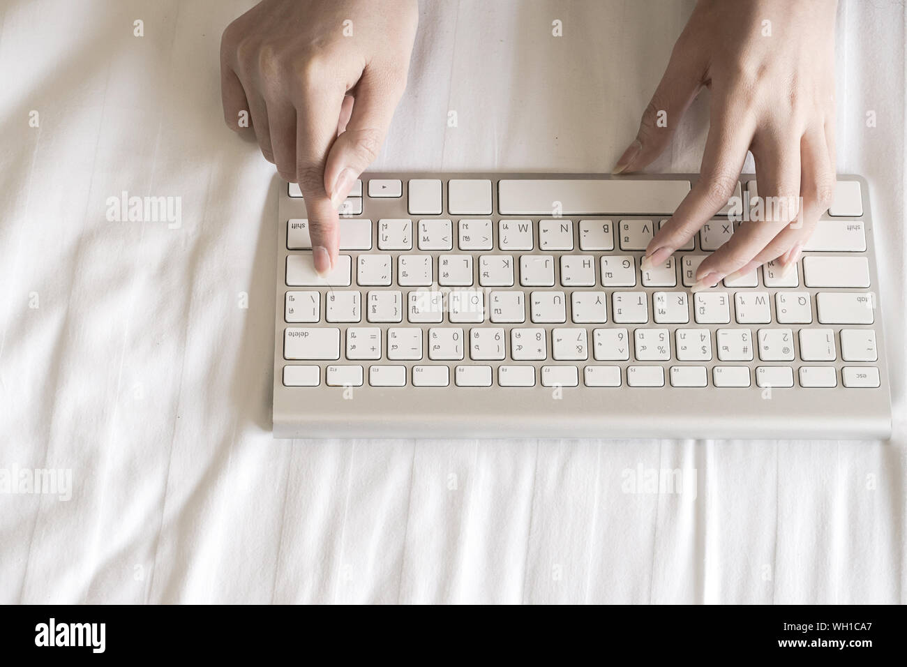 Typing use hi-res stock photography and images - Alamy