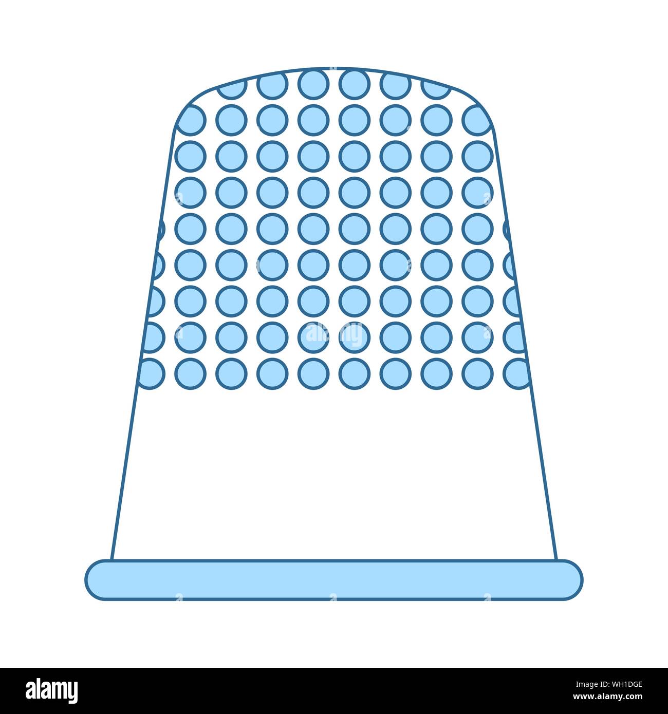 Tailor thimble icon outline Cut Out Stock Images & Pictures - Alamy
