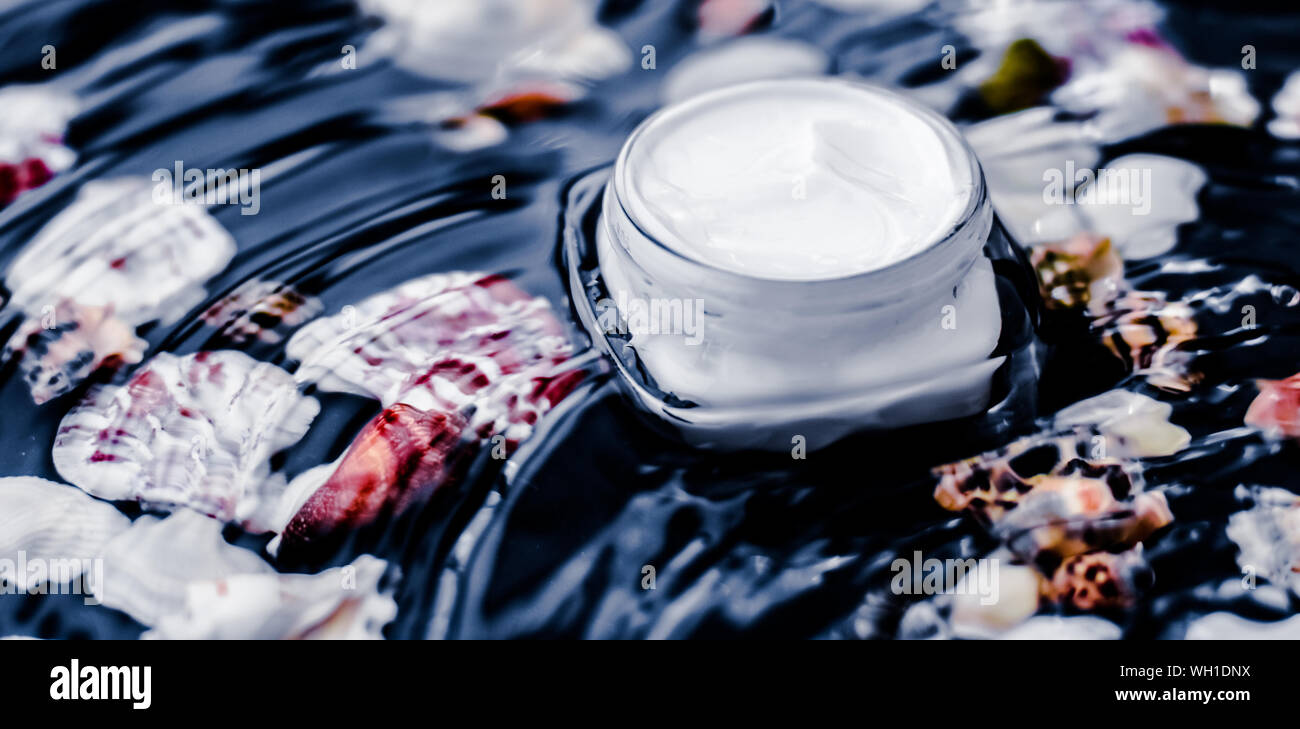 Spa product, organic skin care and natural emulsion concept - Sensitive ...