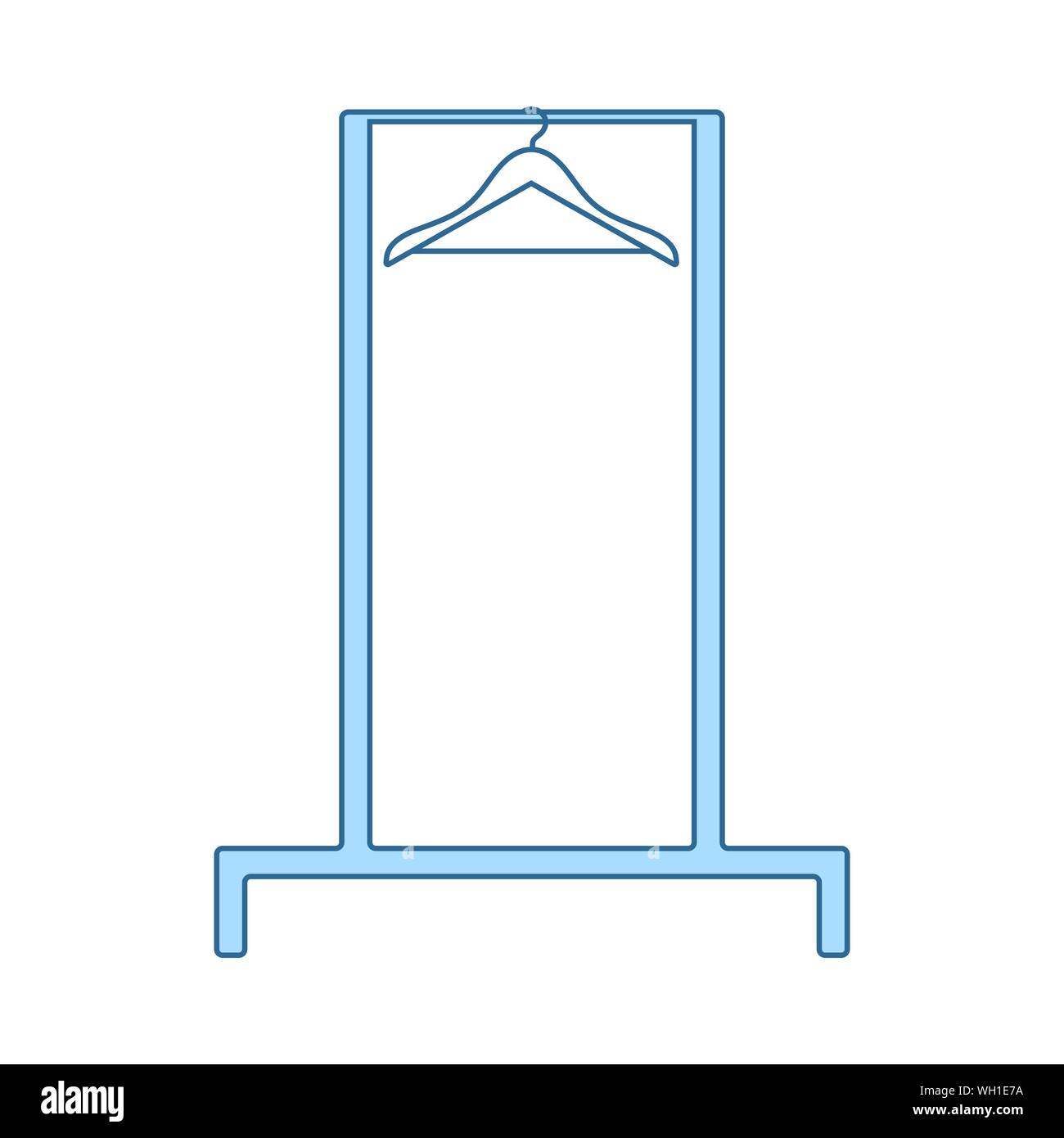 Thin white shoulder cloth Stock Vector Images - Alamy