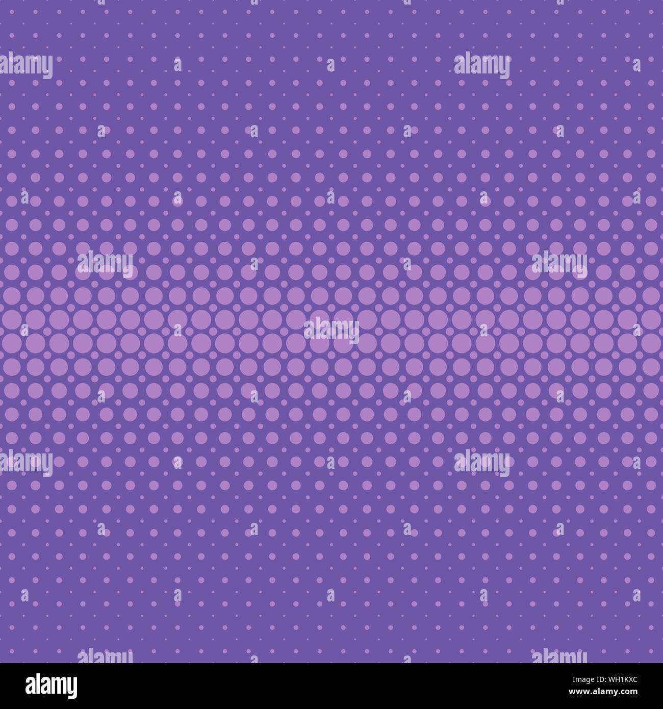 Purple abstract halftone circle pattern background - vector template ...