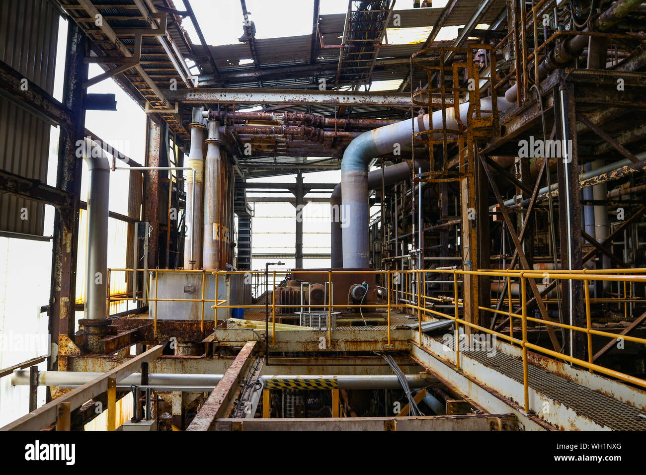 Modern steel factory interior hi-res stock photography and images - Alamy