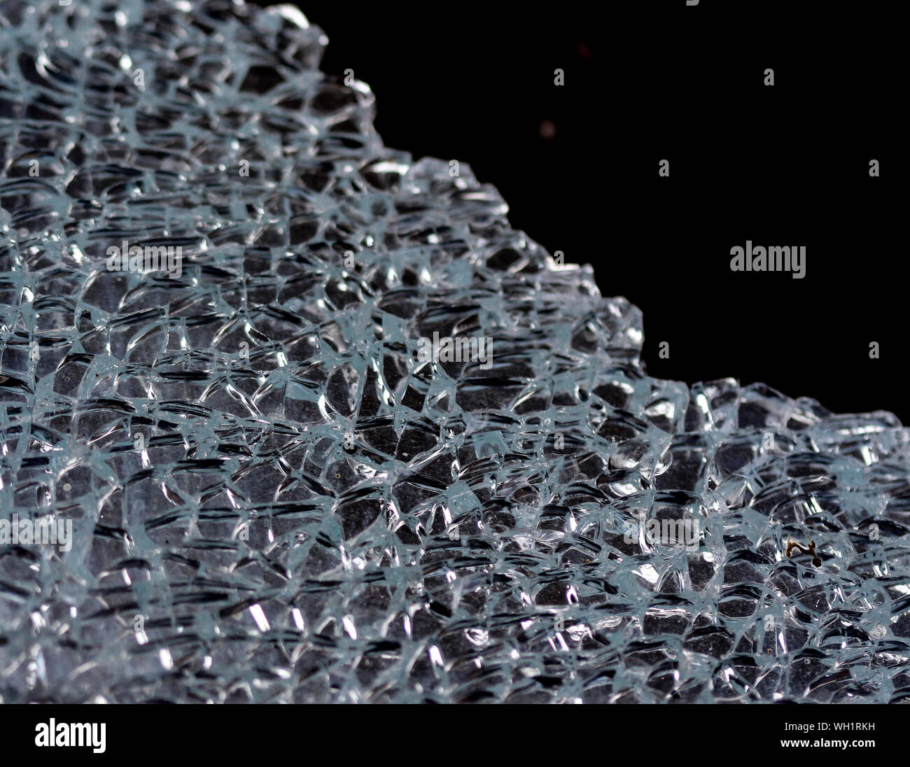 Broken glass black hi-res stock photography and images - Alamy