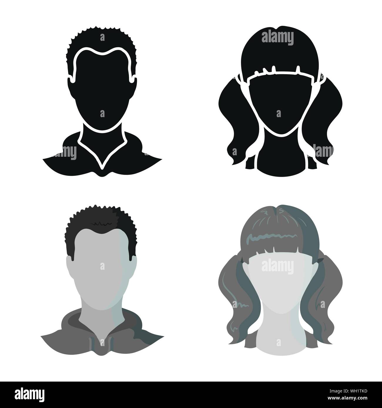 Vector design of professional and photo sign. Collection of ...