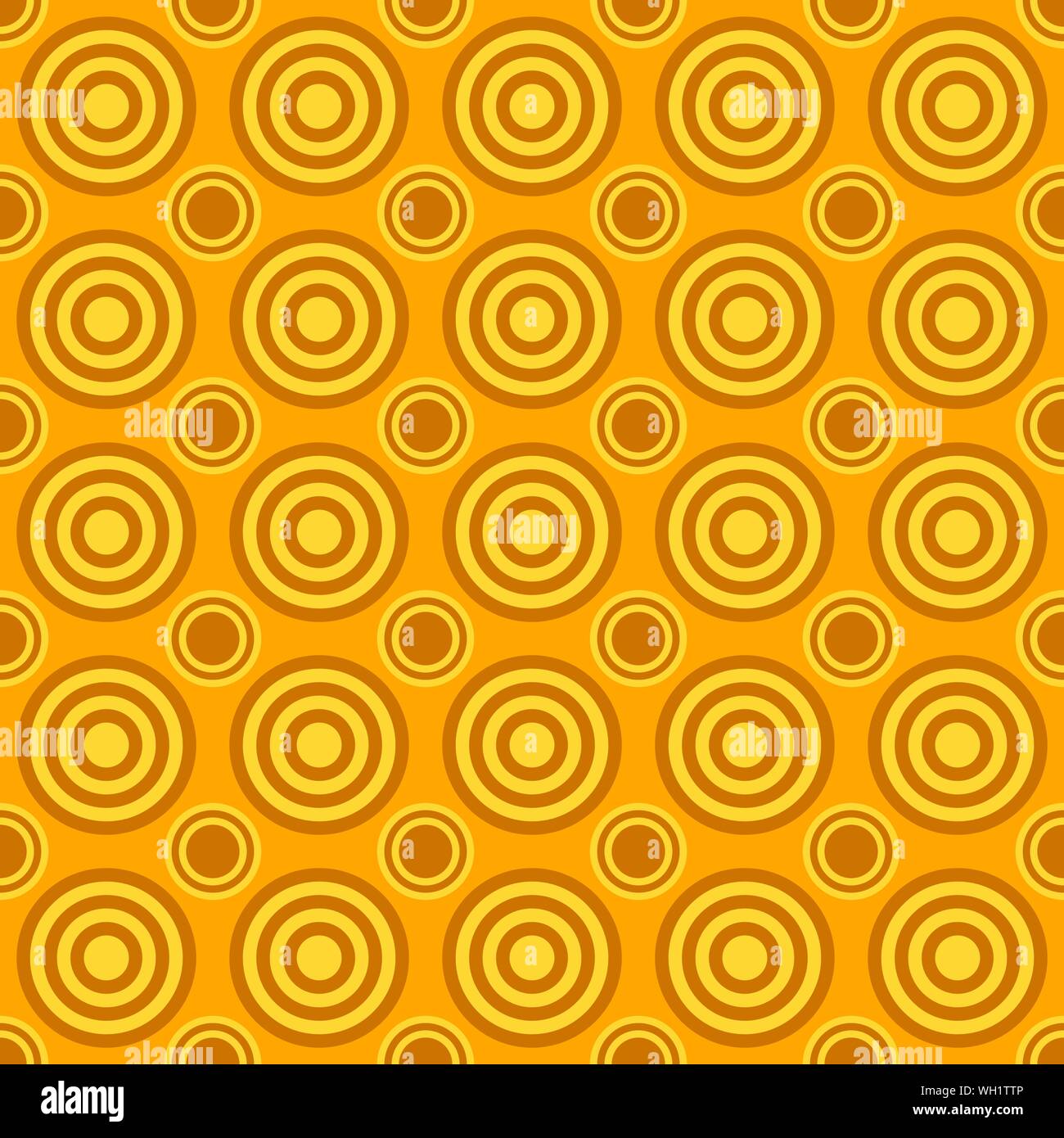Abstract Repeating Pattern Vector Circle Background Design Stock