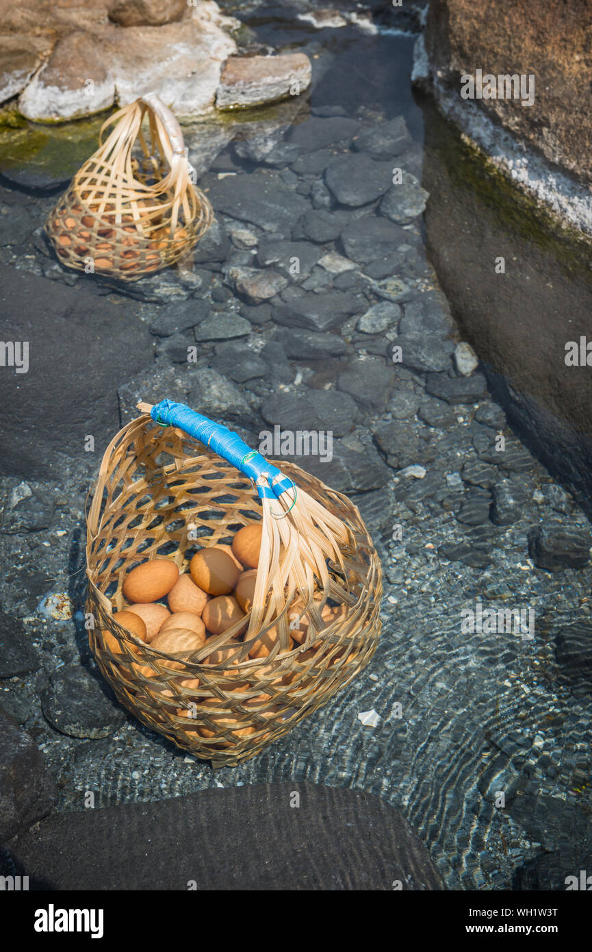 Hot spring eggs hi-res stock photography and images - Alamy