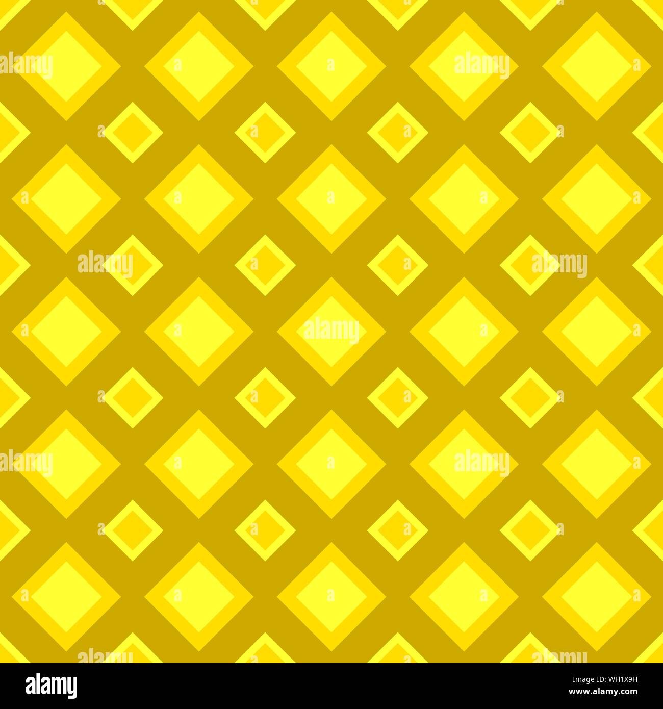 Geometrical golden color seamless pattern - vector square background design Stock Vector Image ...