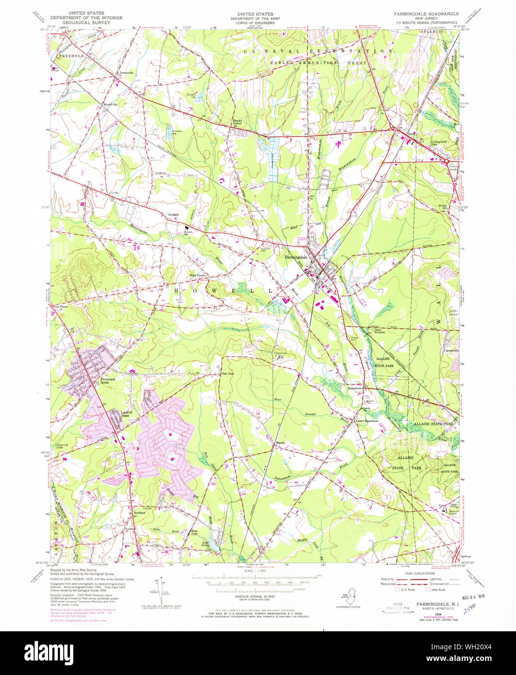 Farmingdale map hi-res stock photography and images - Alamy