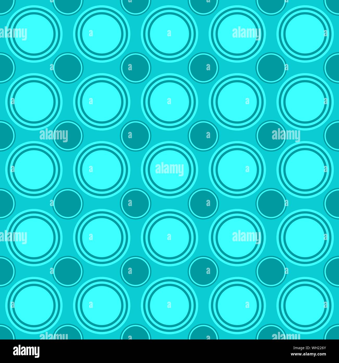 Seamless Geometrical Circle Pattern Background Vector Illustration Stock Vector Image And Art