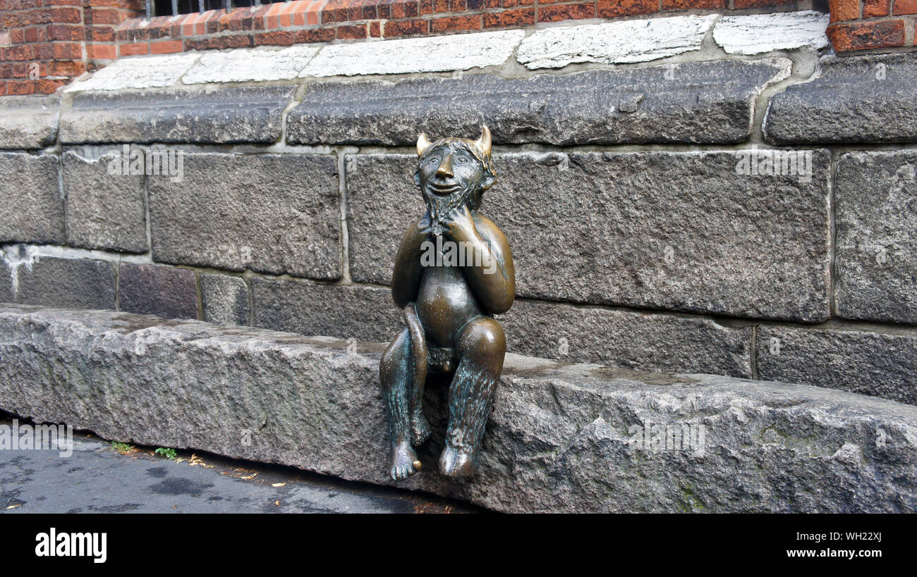 Satan church statue hi-res stock photography and images - Alamy