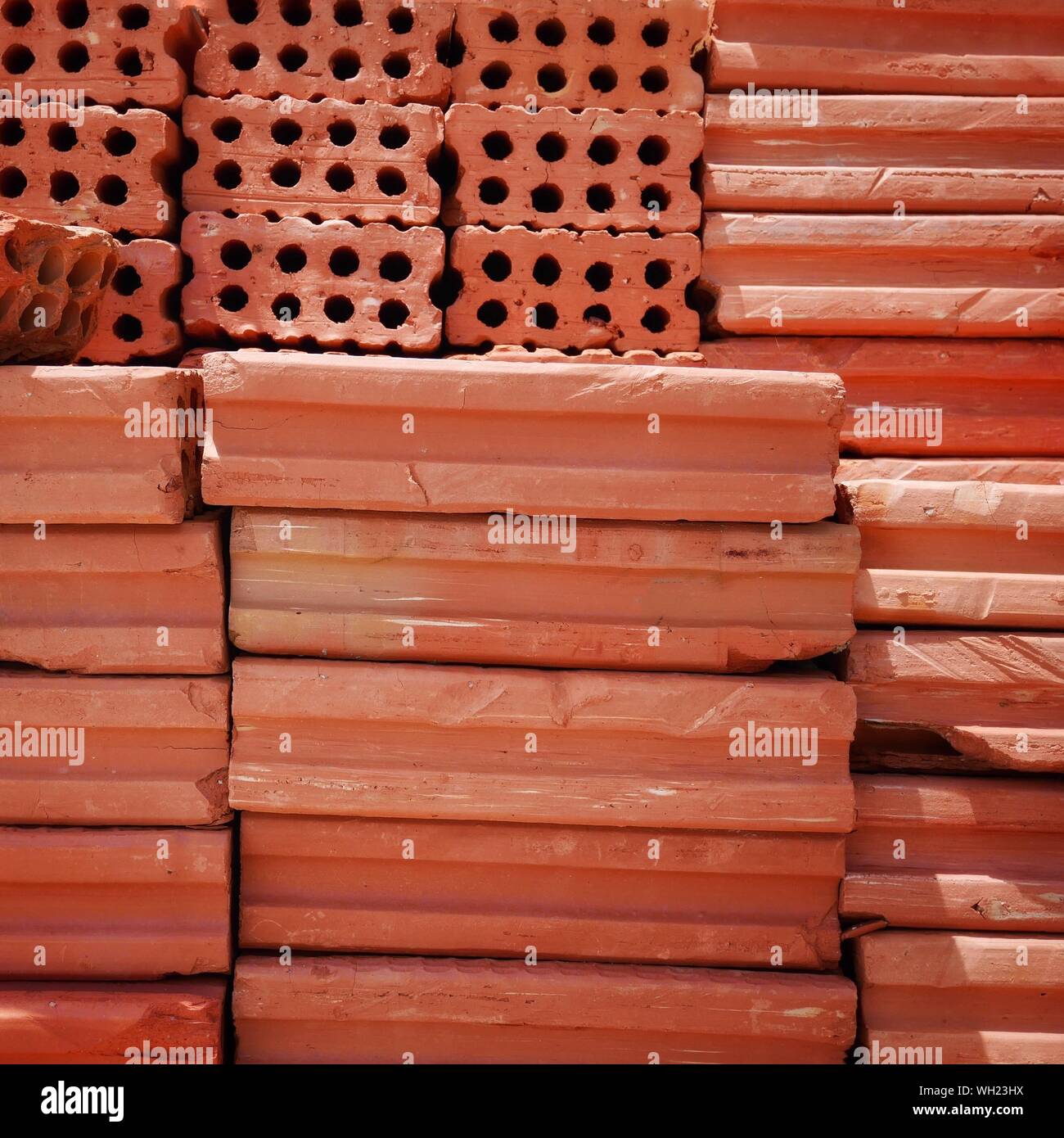 Stacked up bricks hi-res stock photography and images - Alamy