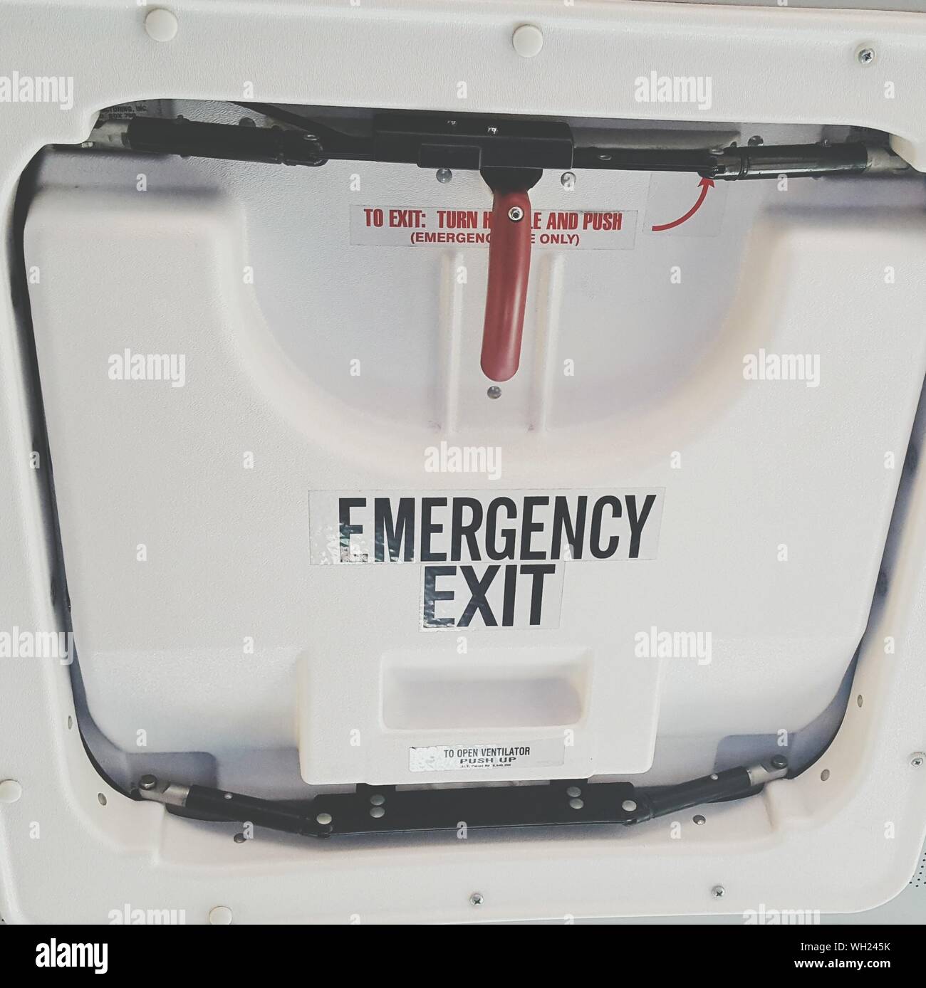 Airplane exit hi-res stock photography and images - Alamy