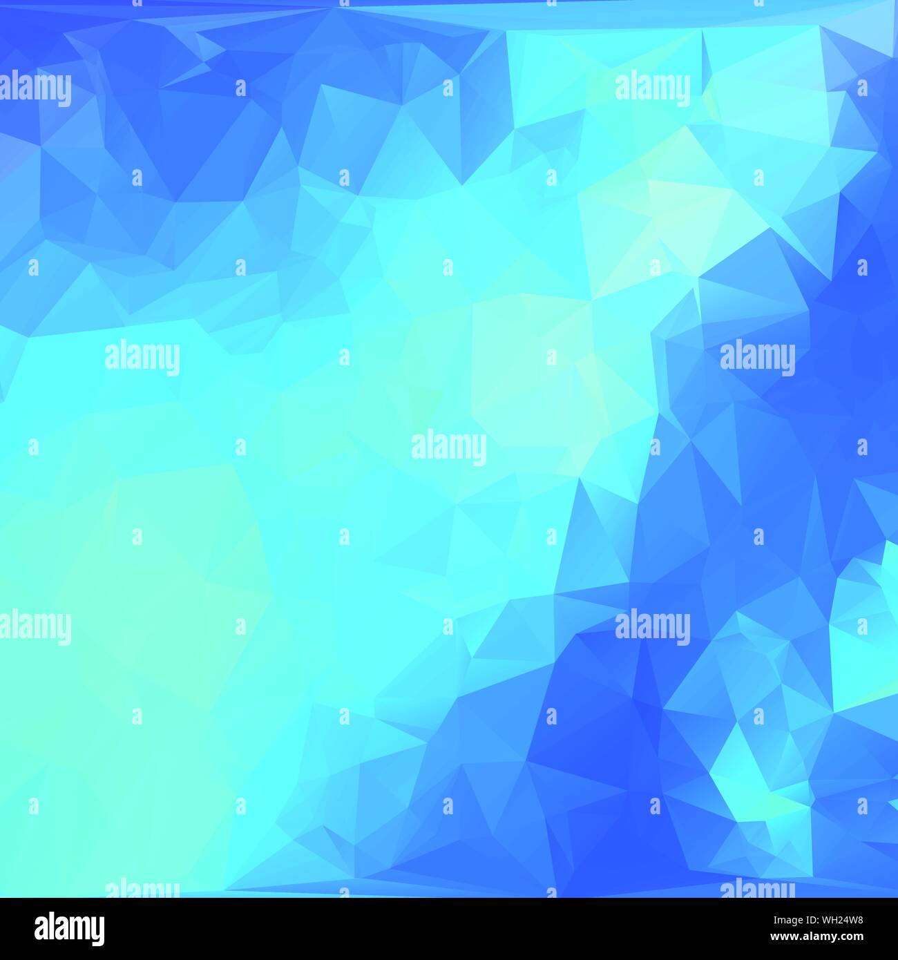Blue abstract polygon background Stock Vector Image & Art - Alamy