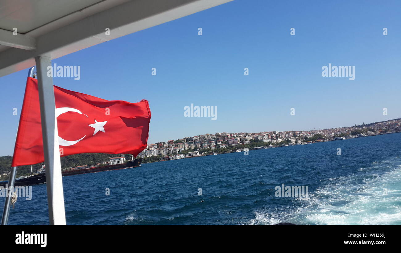 Waving Turkish Flag High Resolution Stock Photography and Images - Alamy