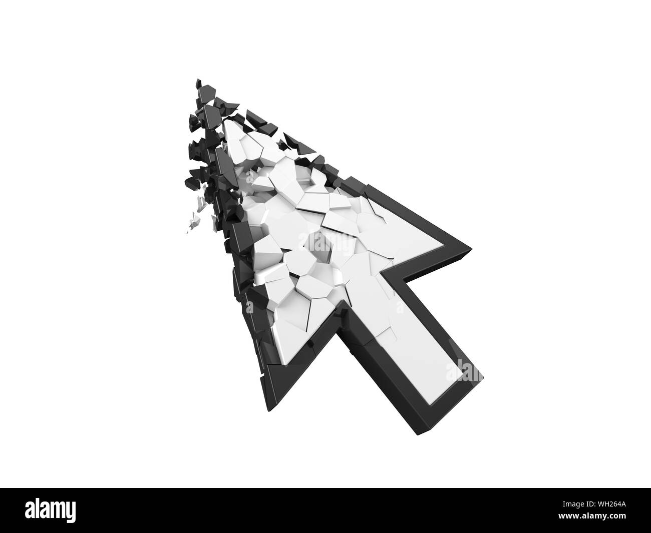 Broken computer mouse Black and White Stock Photos & Images - Alamy