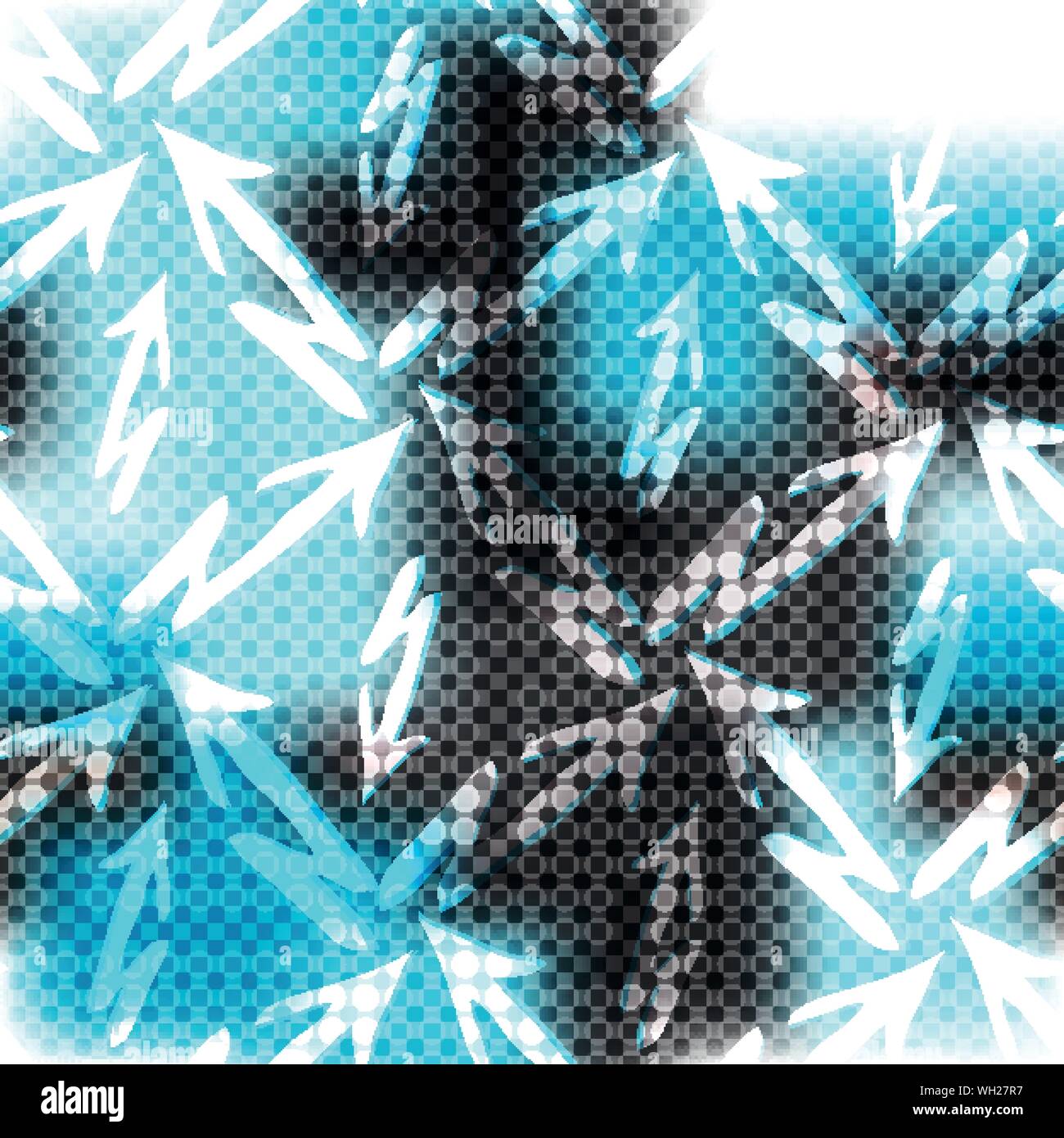 Arrows background abstract geometric seamless texture Stock Vector ...
