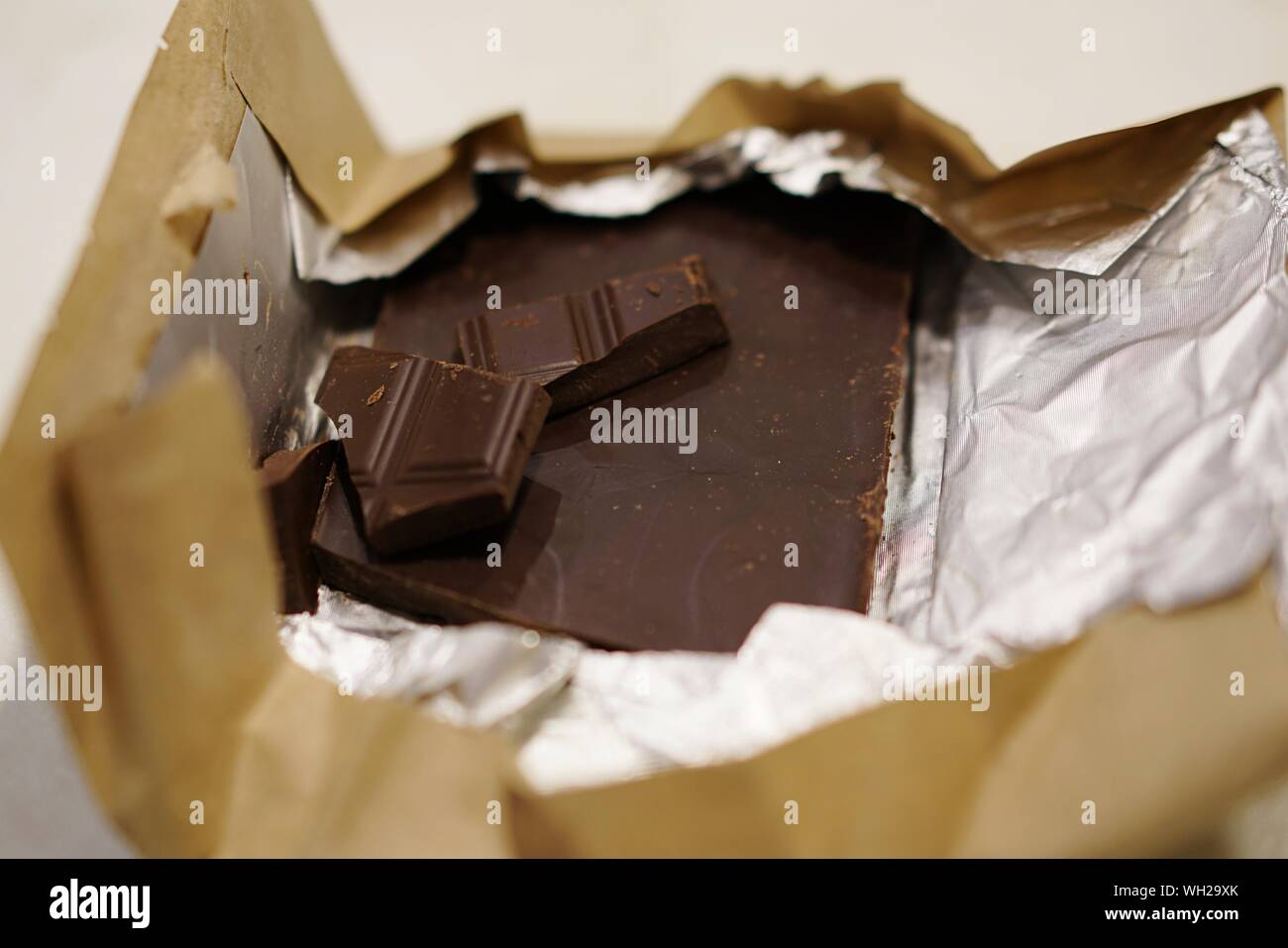 Chocolate bar wrapper hi-res stock photography and images - Alamy