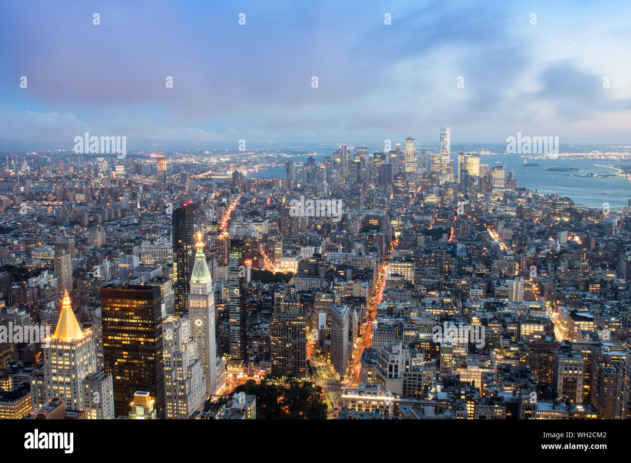 Aerial of new york hi-res stock photography and images - Alamy