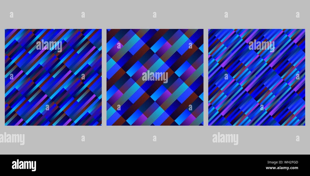 Seamless gradient stripe pattern background collection - abstract vector graphic designs from ...