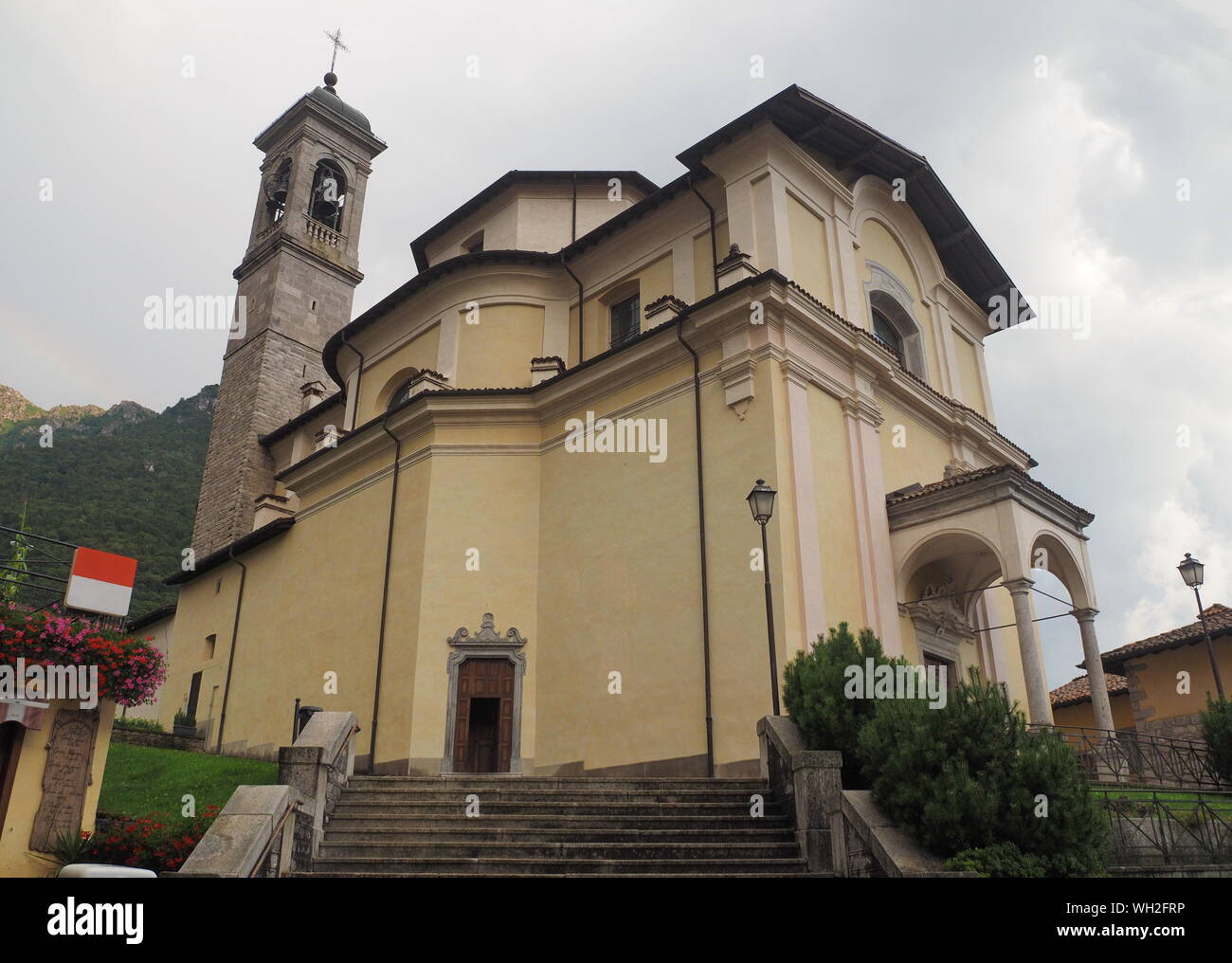 Church of Serina, Bergamo, Lombardy, Italy Stock Photo - Alamy