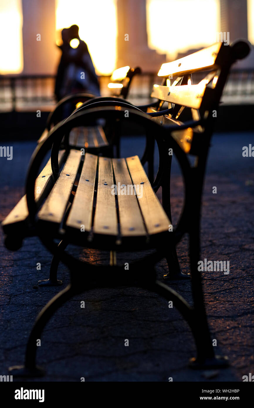 Bench sunlight hi-res stock photography and images - Alamy