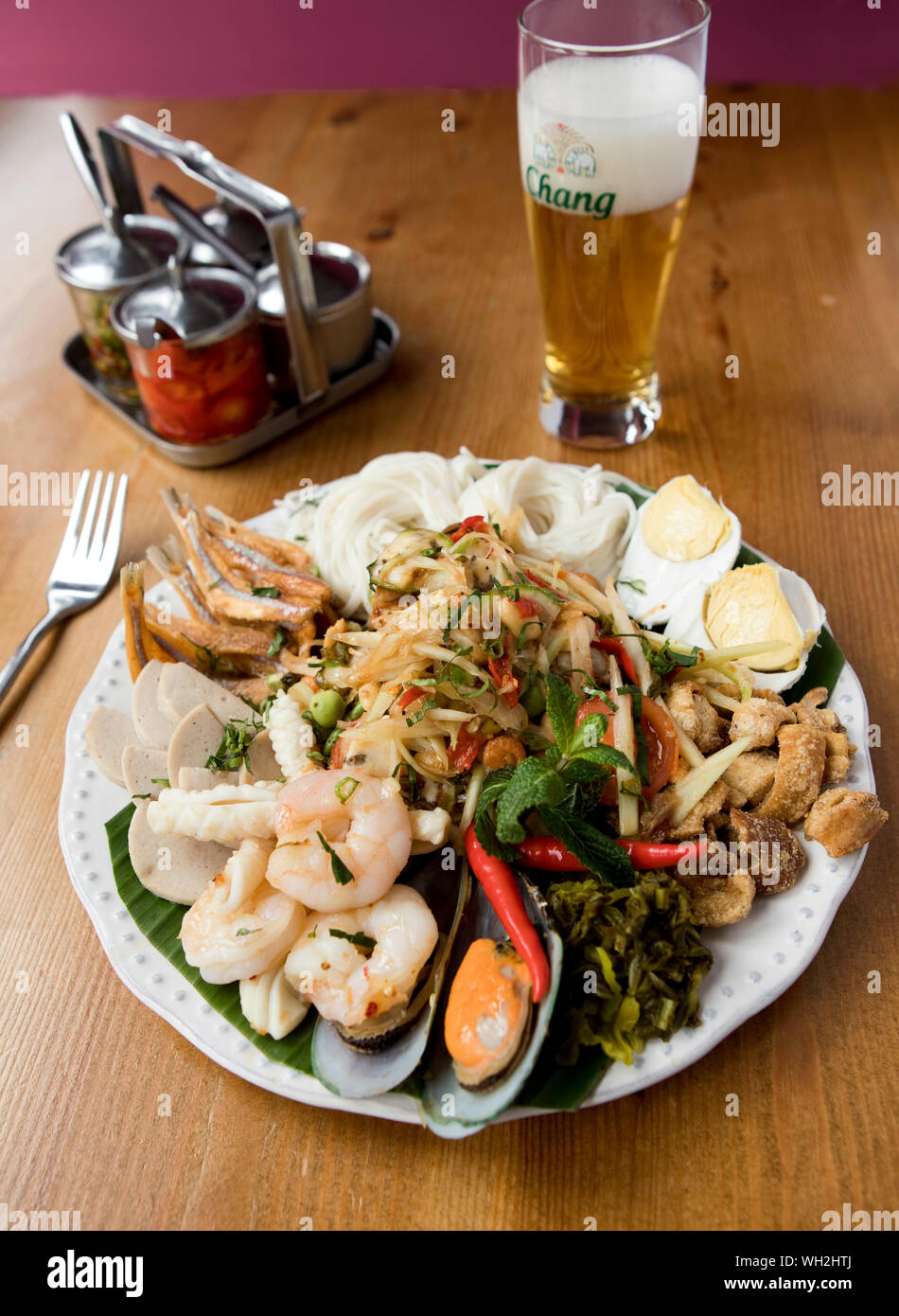 Food Still-Life London Restaurants Stock Photo - Alamy