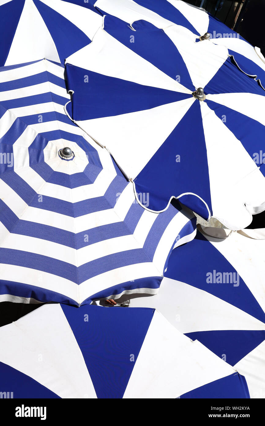 Italian Summer, Umbrellas and Sunshine Stock Photo - Alamy