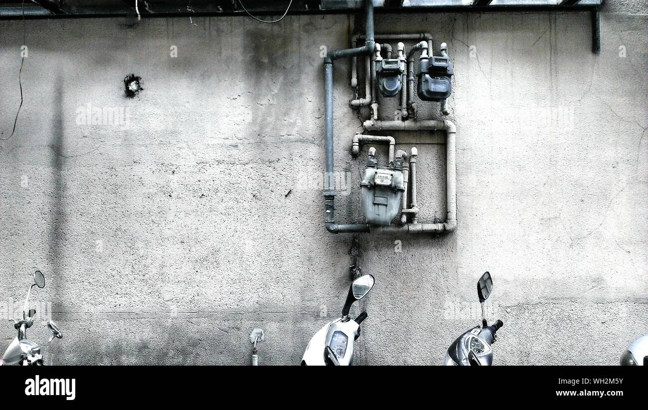 Wall with meters hi-res stock photography and images - Alamy