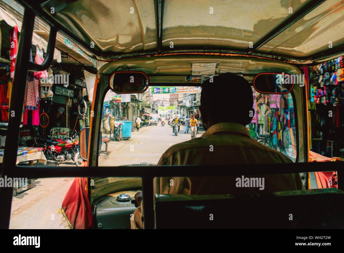 Driver of rickshaw hi-res stock photography and images - Alamy