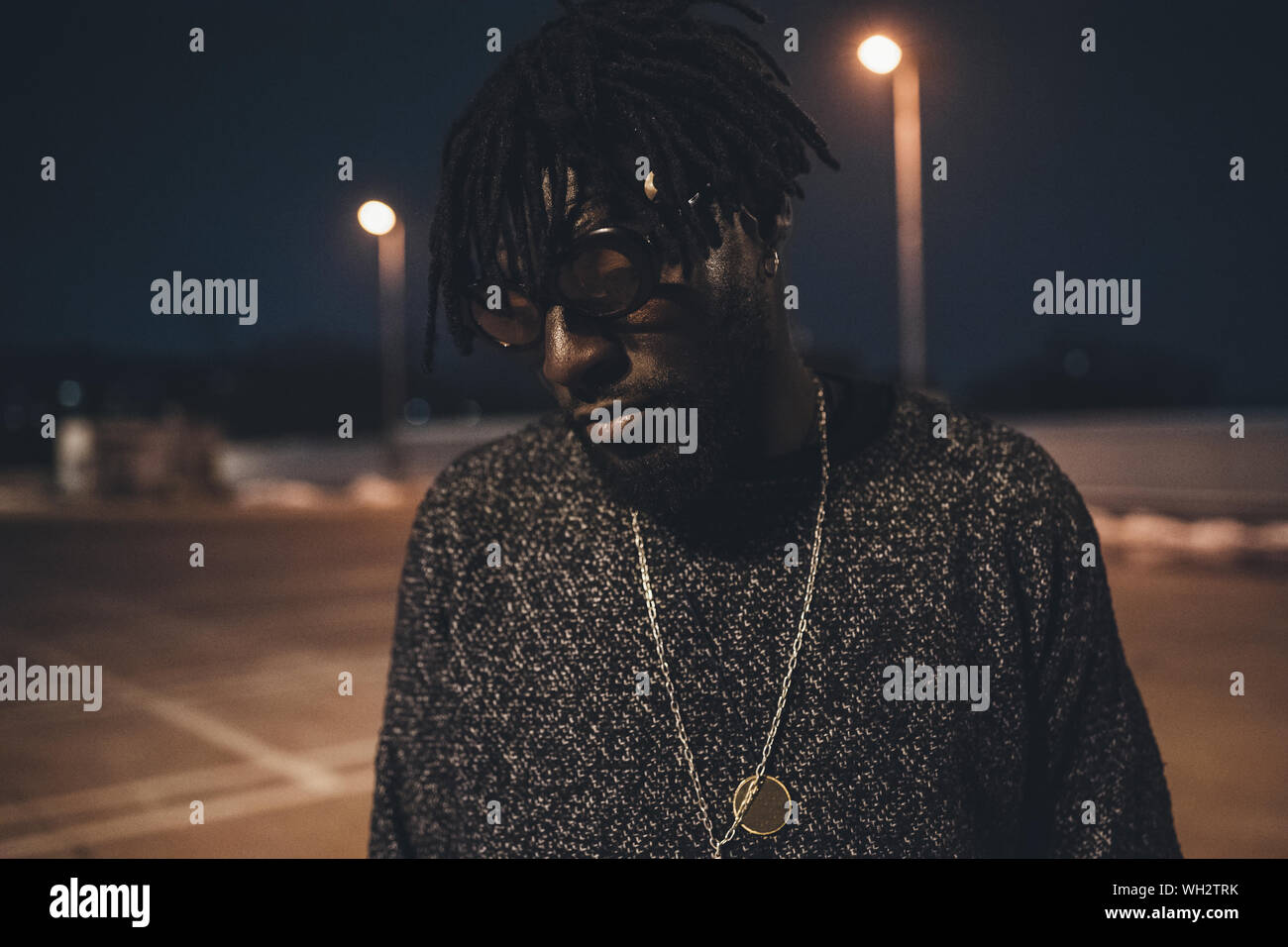 portrait of young black man standing outdoor – self confidence, youth ...