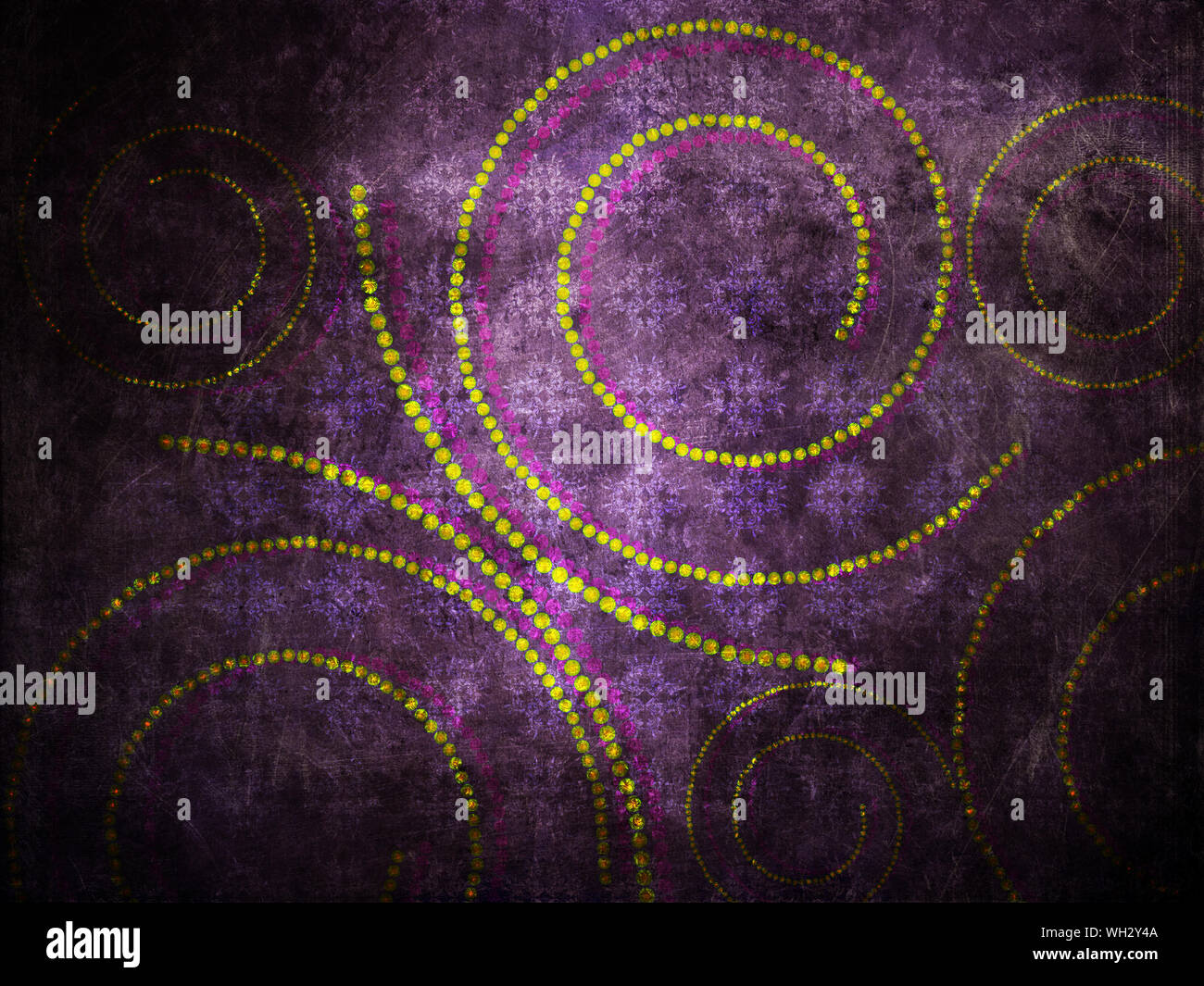 Illustration of abstract grunge textured violet background, texture ...
