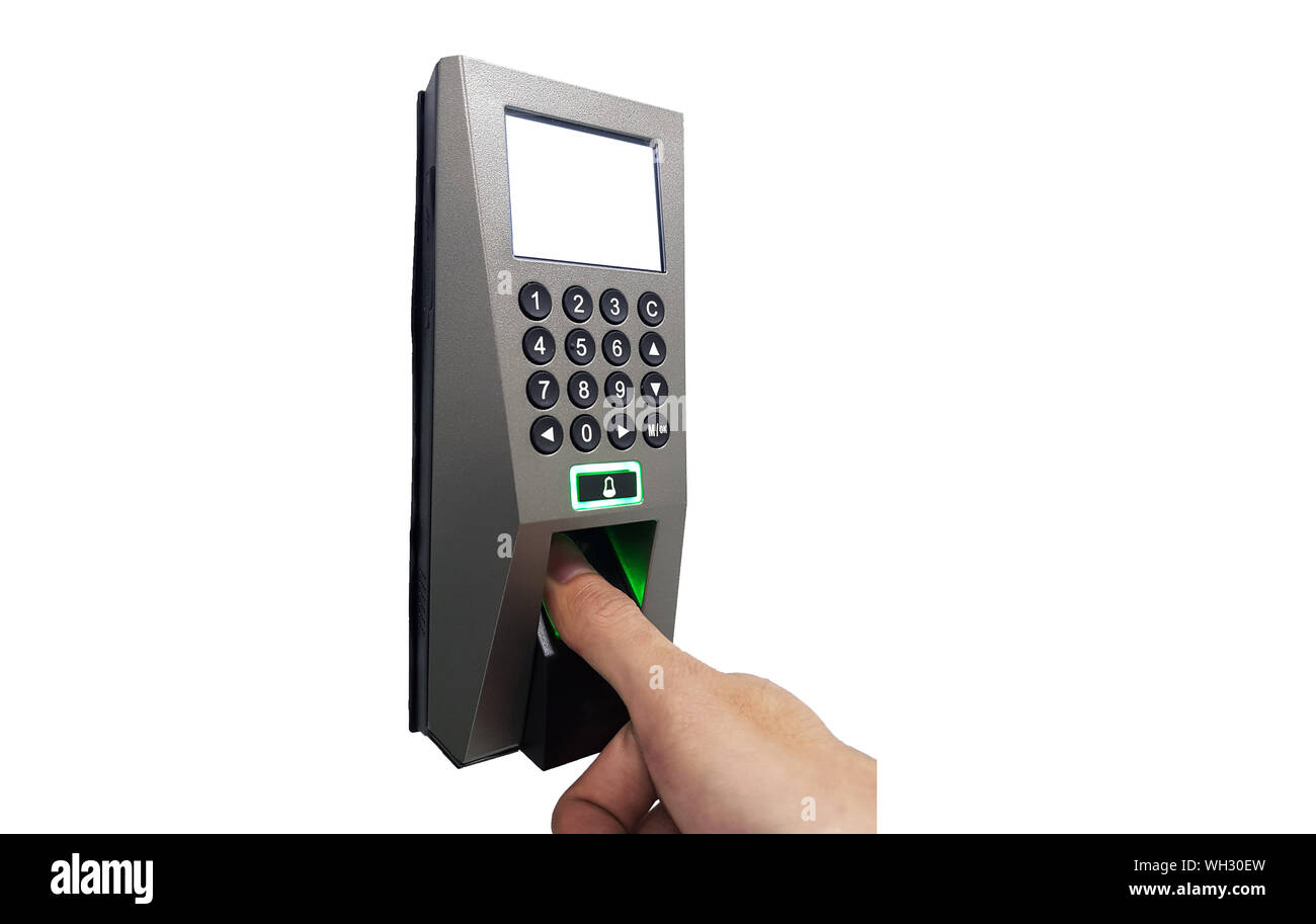 Hand scanner cut out hi-res stock photography and images - Alamy